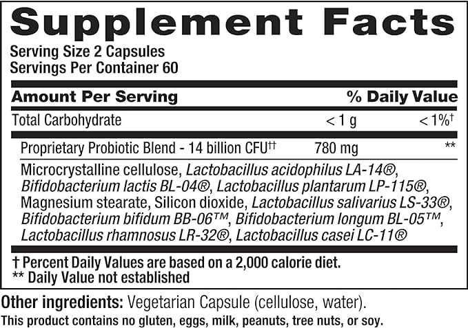PB8 probiotics for balanced digestion