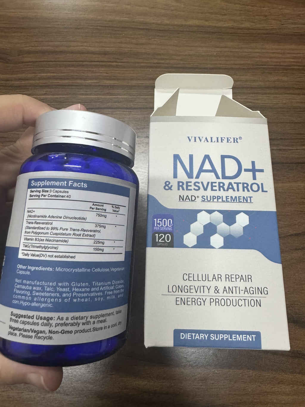 PDTXCLS VIVALIFER NR for healthy aging