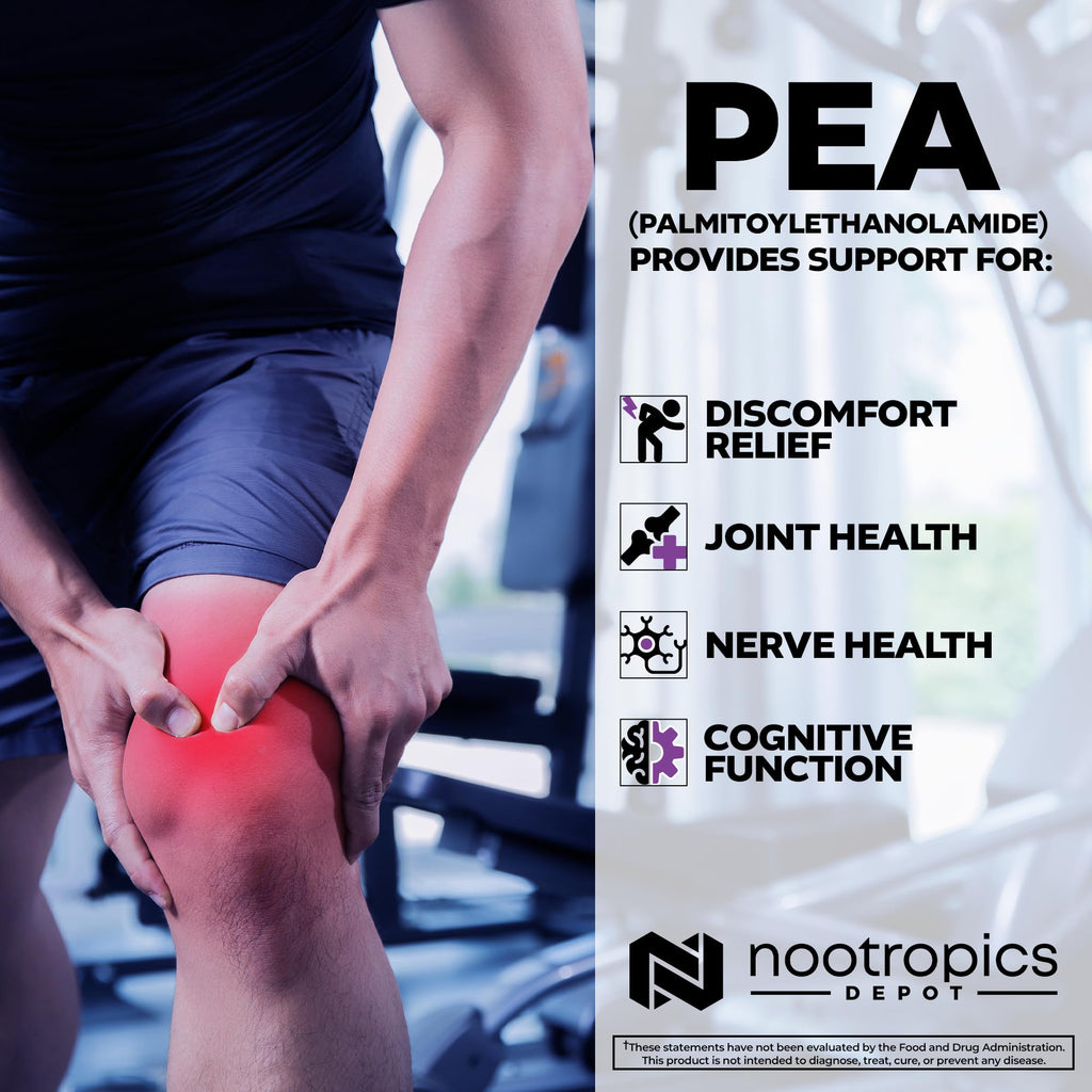 PEA capsules for enhanced mobility