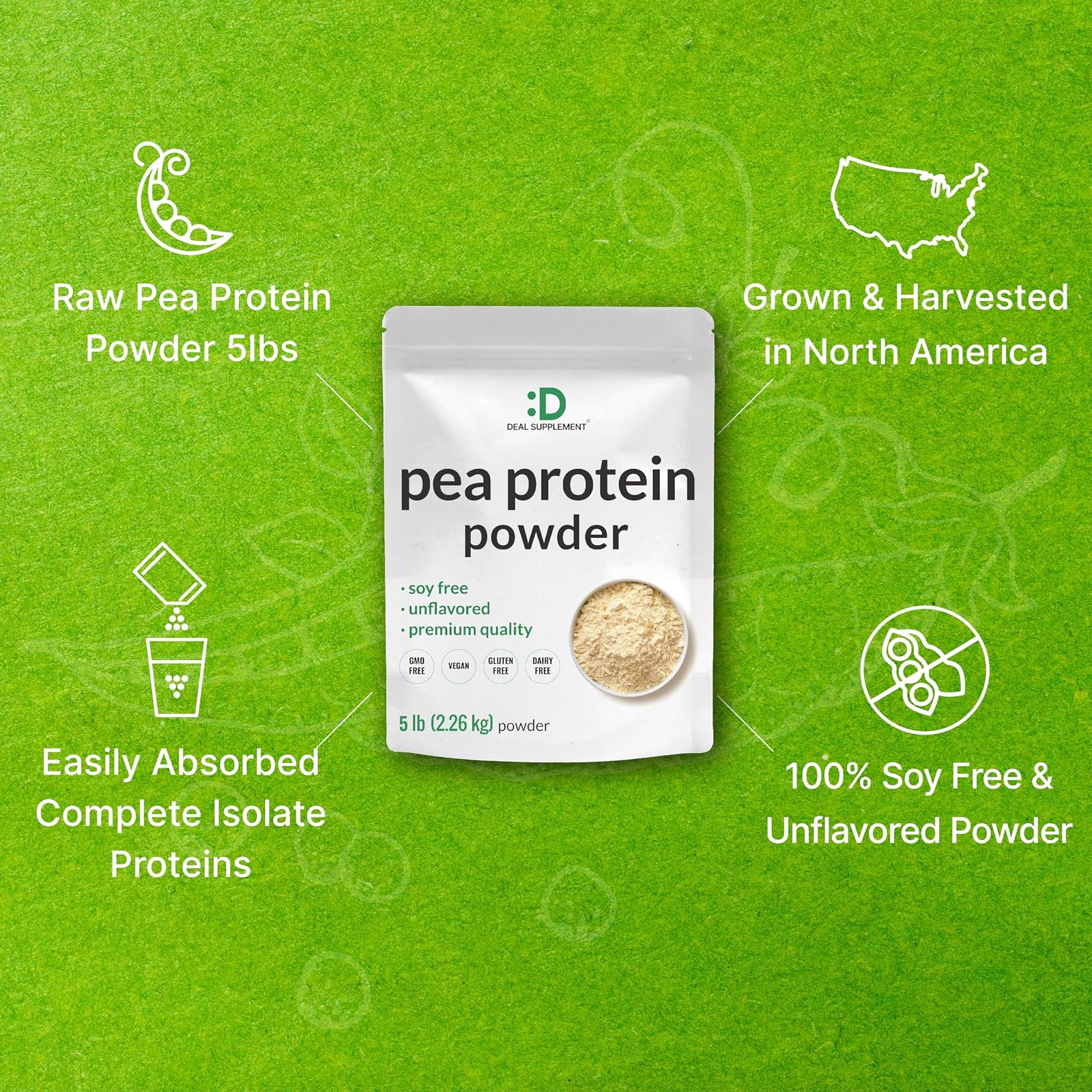 pea protein powder for protein bars