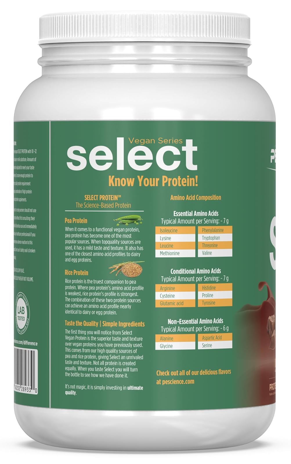 pea protein powder with great taste