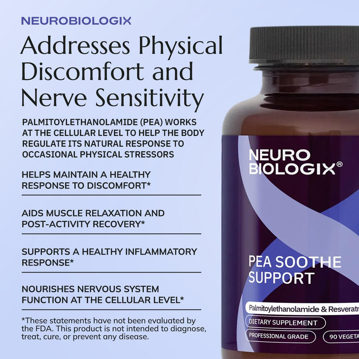 Pea & Resveratrol health supplement