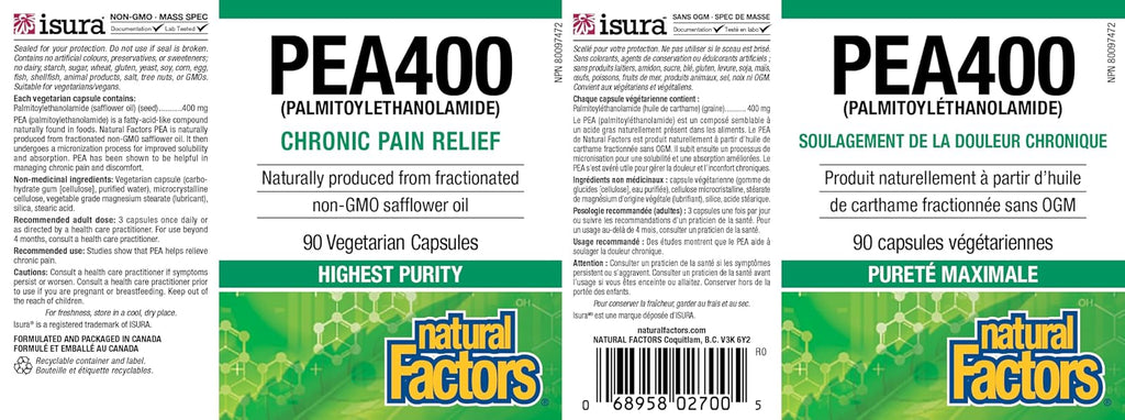 PEA400 multivitamin for seniors' vitality