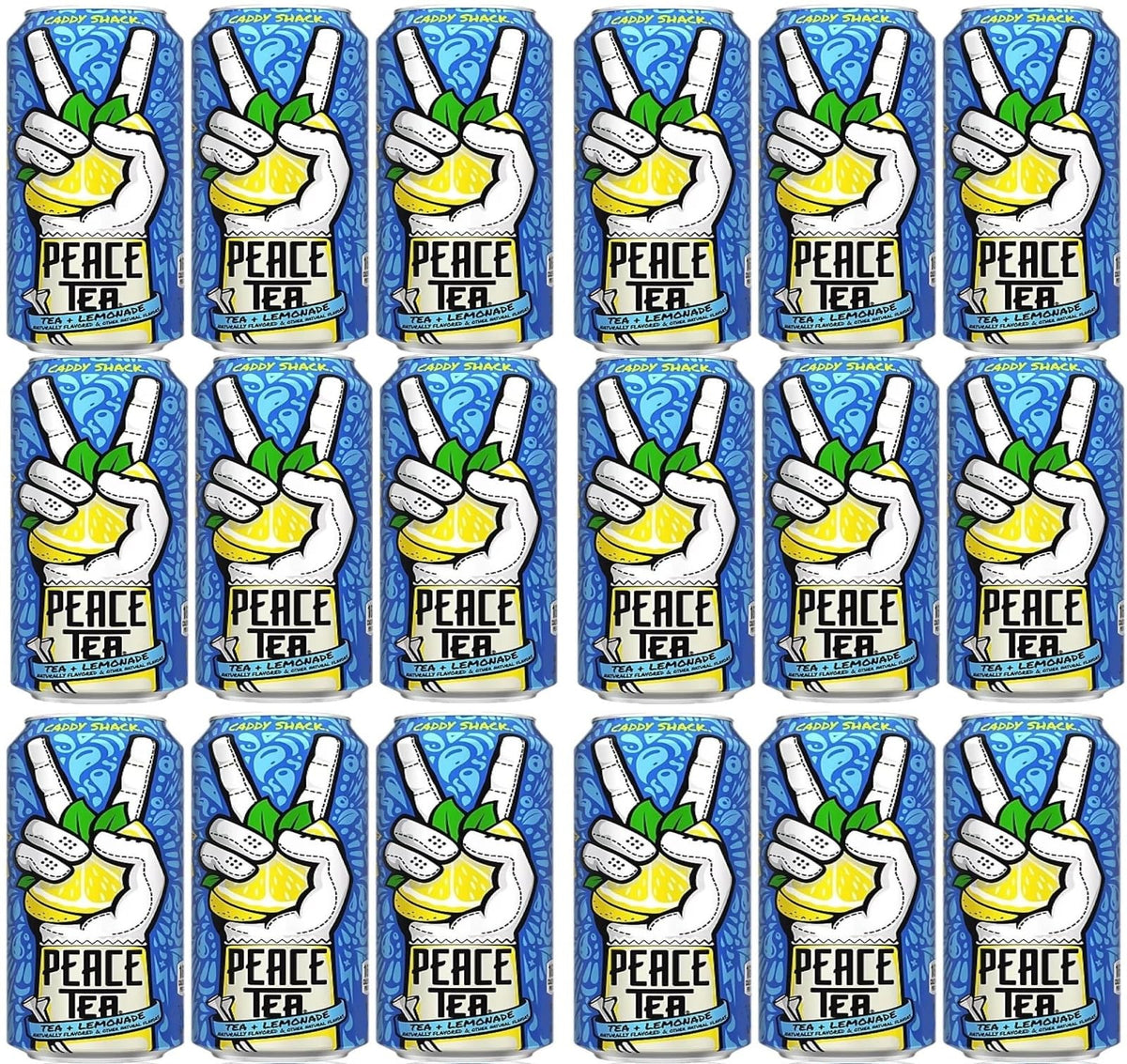 Peace Tea lemon herbal beverage
