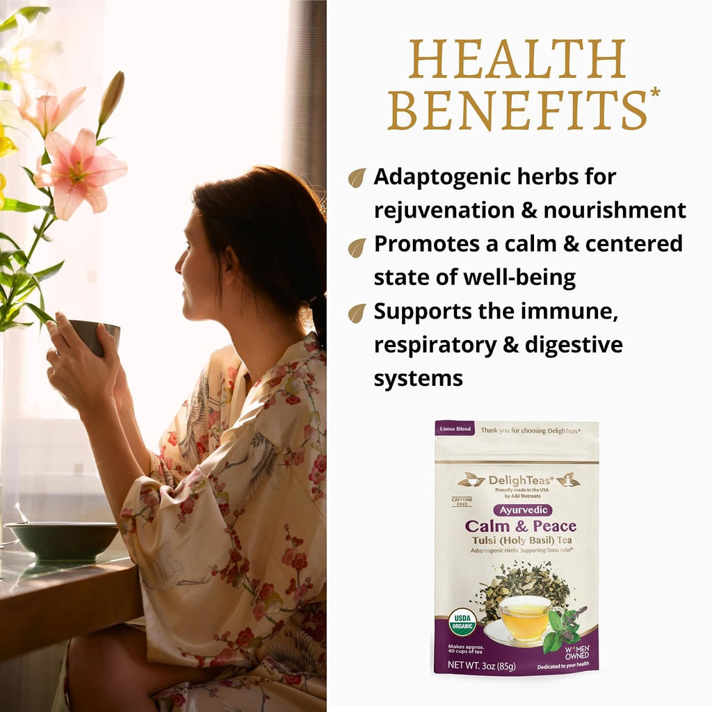peaceful herbal detox tea experience