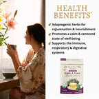 peaceful herbal detox tea experience