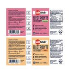Peach and watermelon electrolyte tablets for hydration