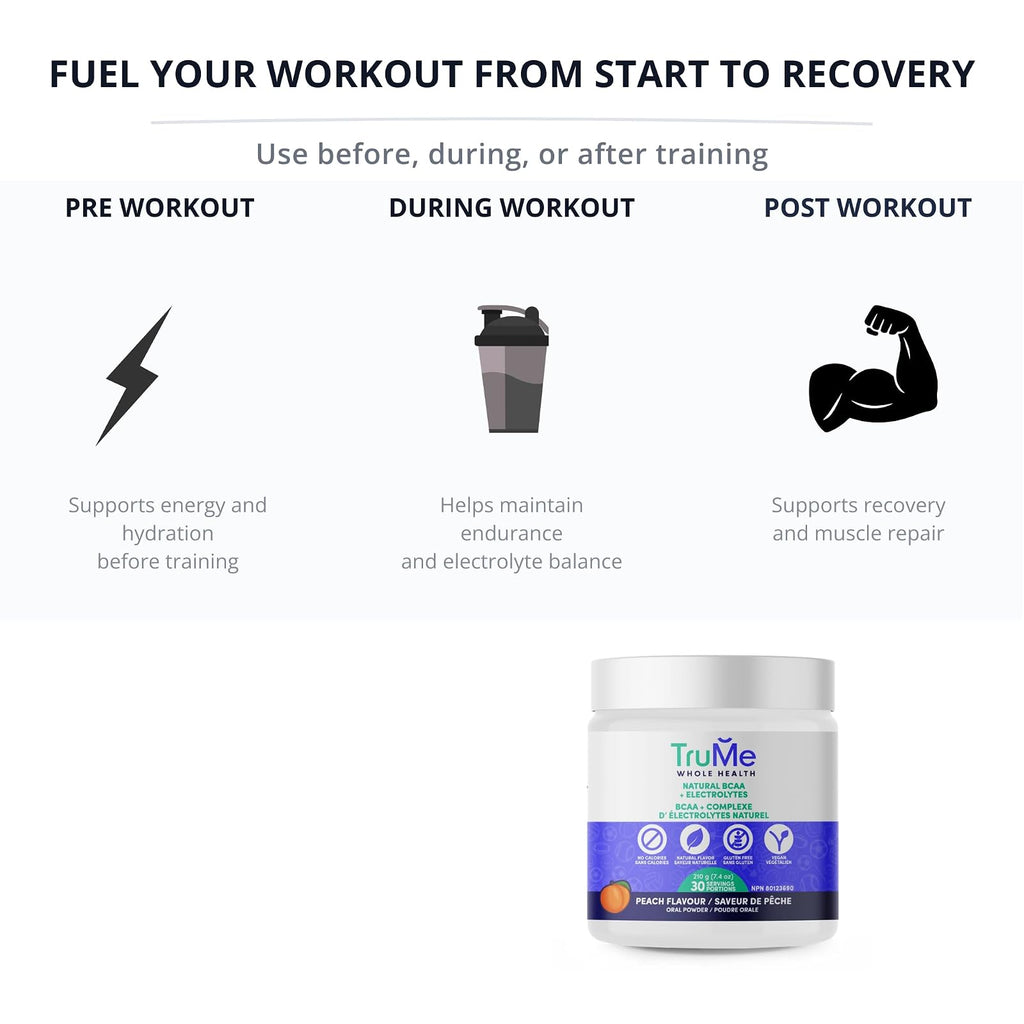 Peach BCAA for workout support