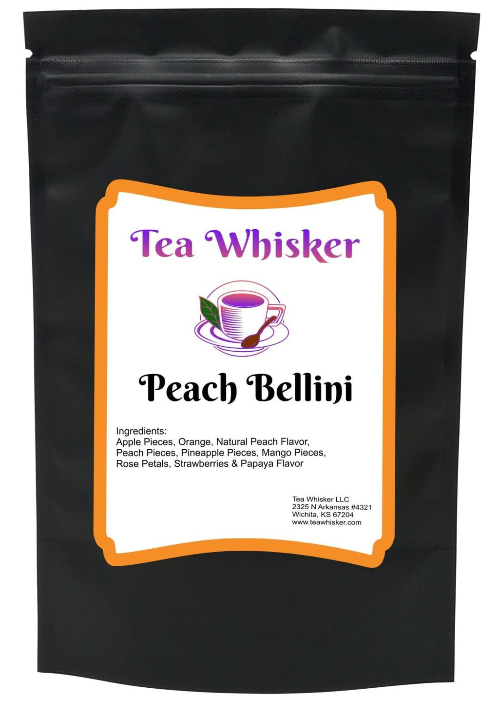 Peach Bellini tea for relaxation
