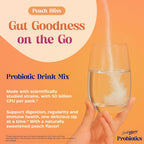 Peach Bliss probiotic powder