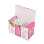 peach carob rose petal tea bags