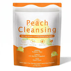 Peach Clean fiber prebiotic gummies