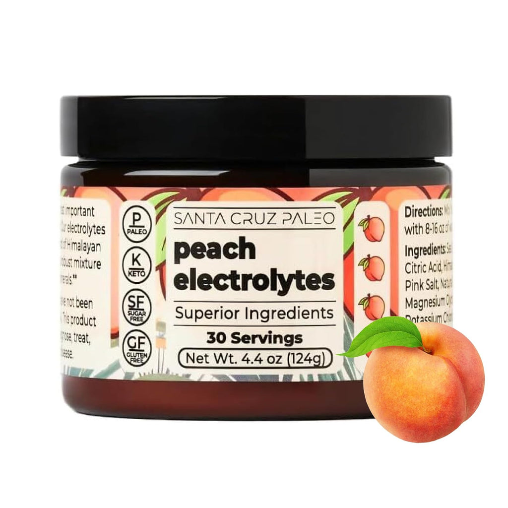 peach electrolyte powder for hydration