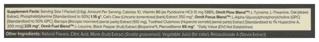 peach-flavored blended vitamin & mineral supplements