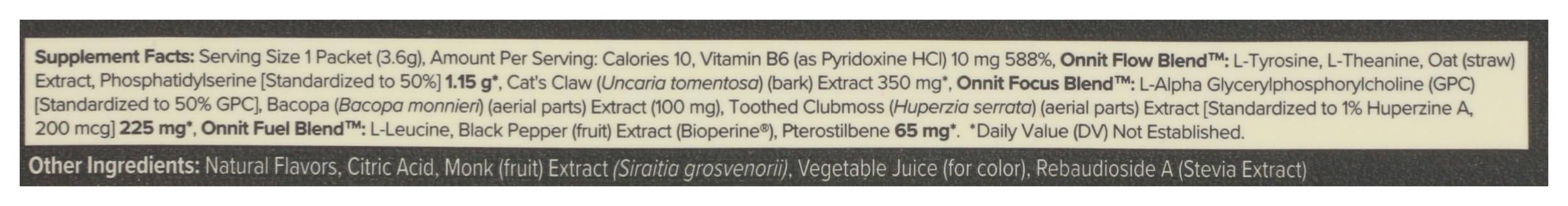 peach-flavored blended vitamin & mineral supplements