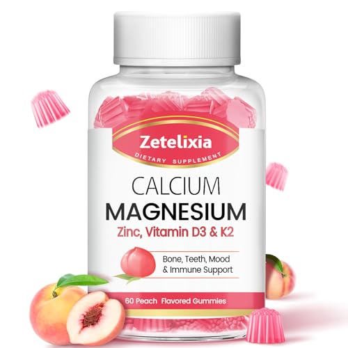 peach-flavored calcium citrate supplements