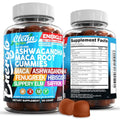 Peach flavour ashwagandha gummies