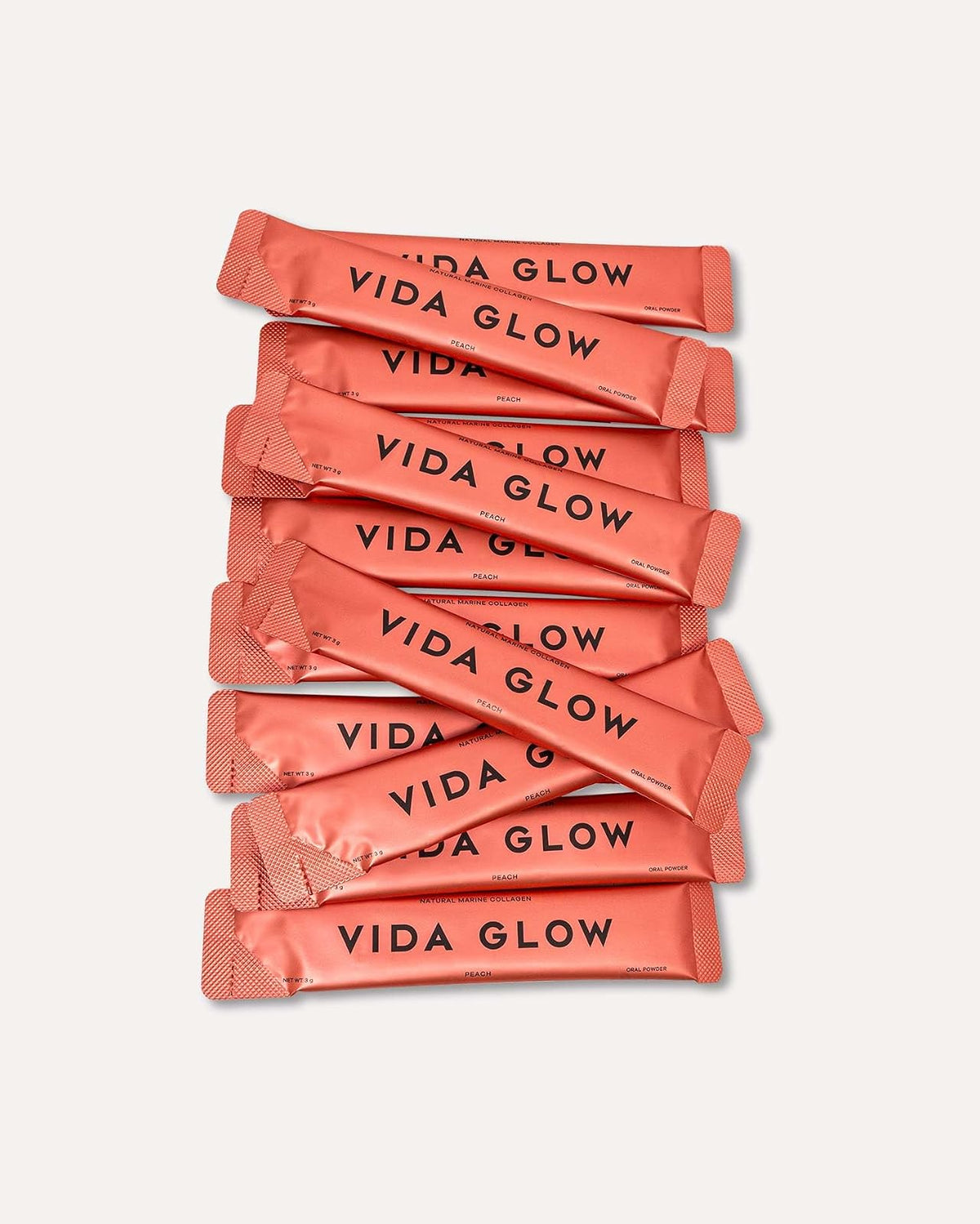 Peach flavour collagen for beauty