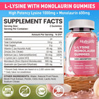peach flavour l-lysine supplements