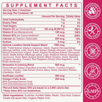 Peach flavour multivitamin for nursing