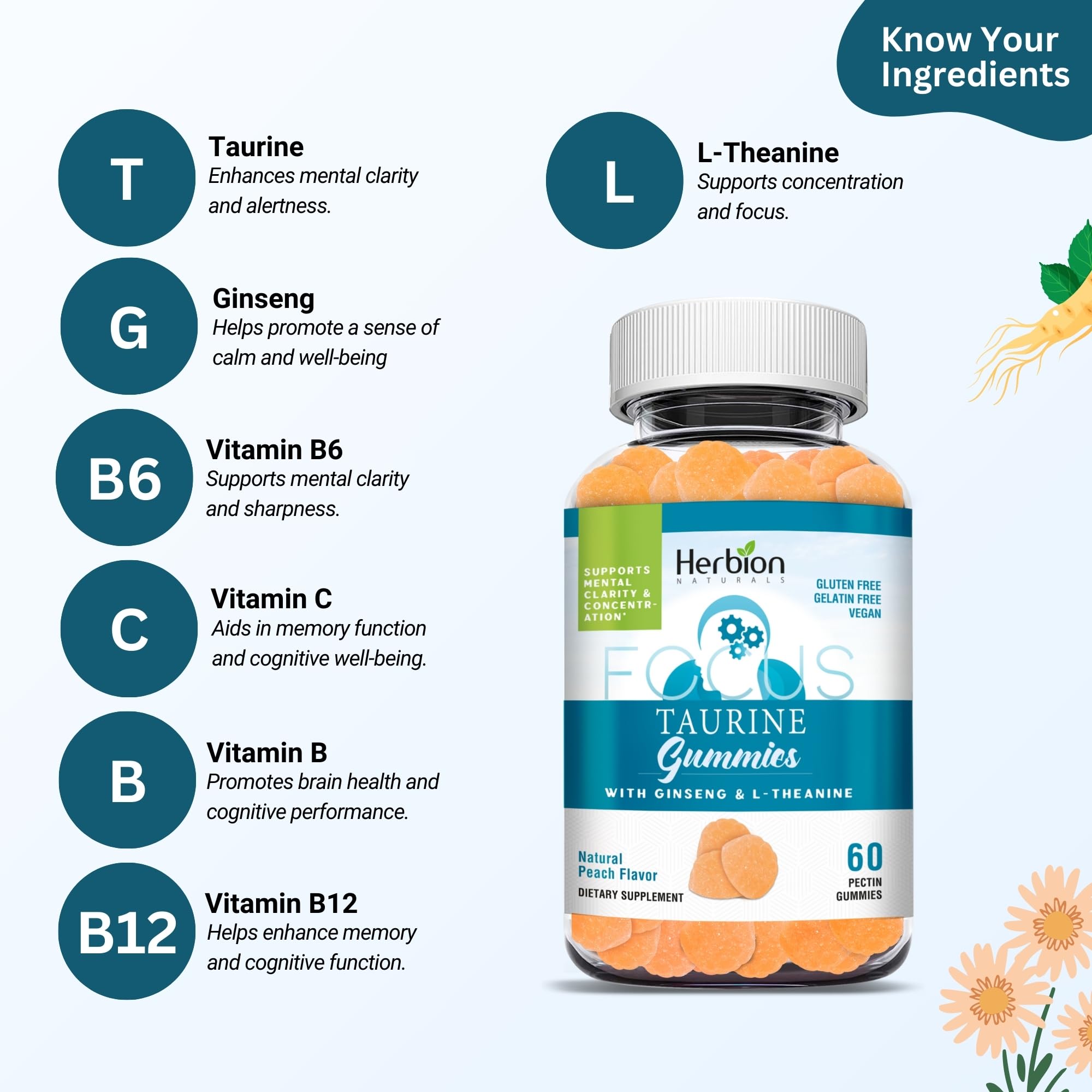 peach-flavoured ginseng energy boost