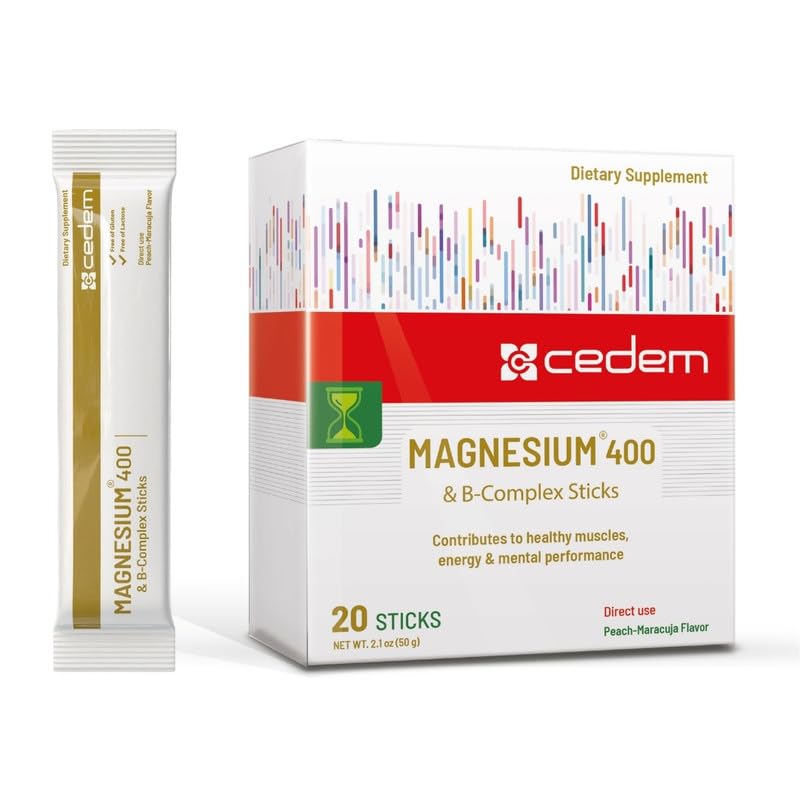 peach flavoured magnesium powder sticks
