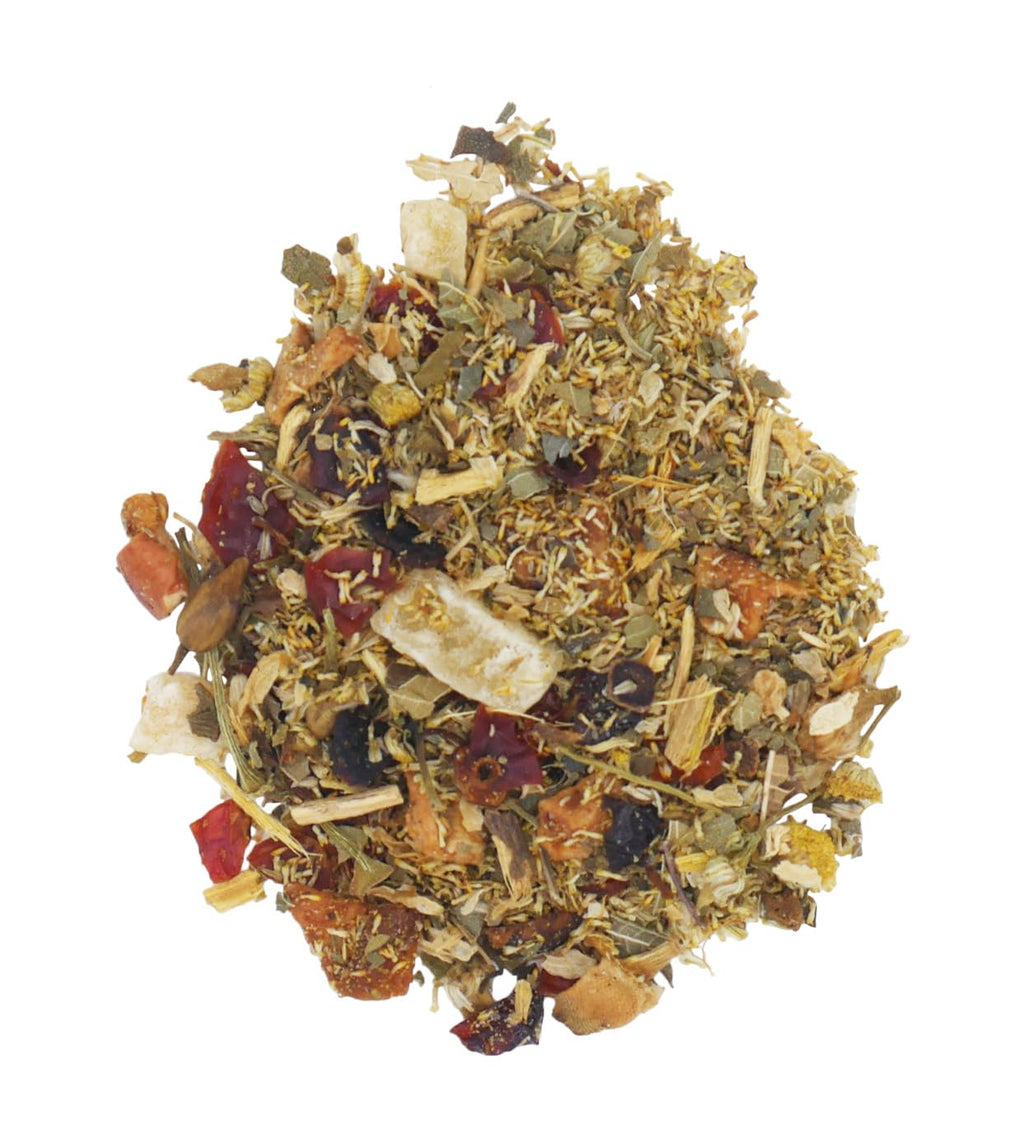 peach ginger tea for soothing
