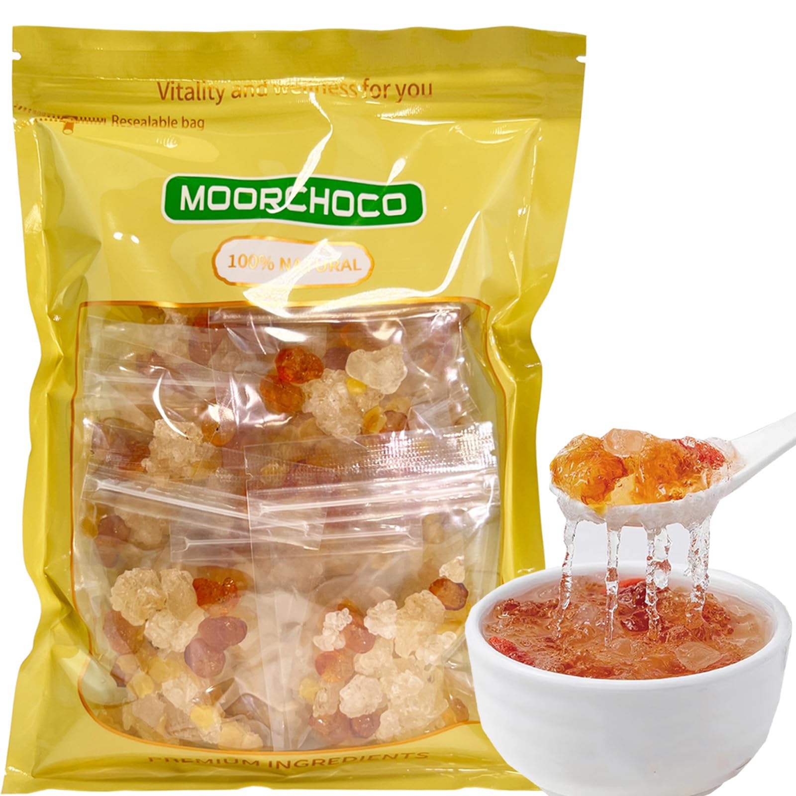 Peach gum herbal blend set