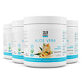 Peach lemonade aloe vera drink