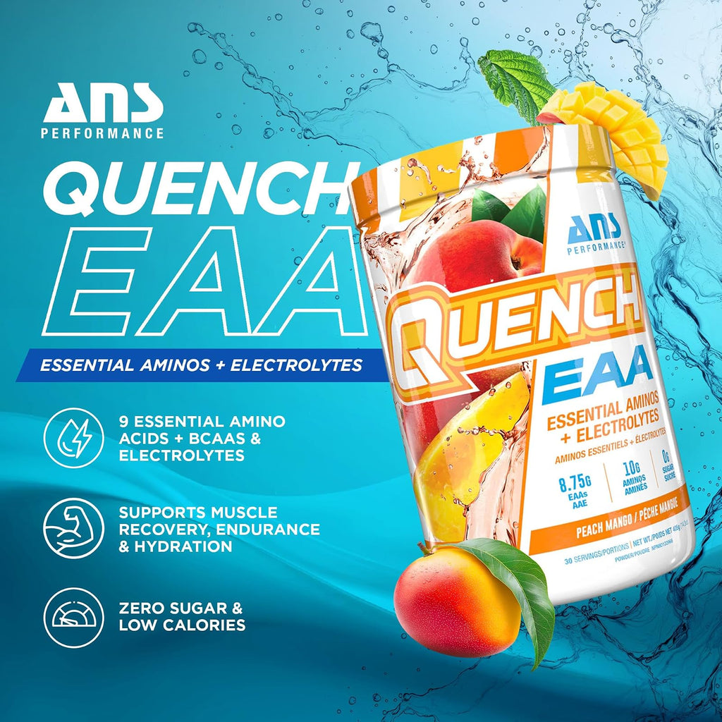Peach mango amino acids drink