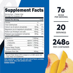 Peach mango BCAA drink mix