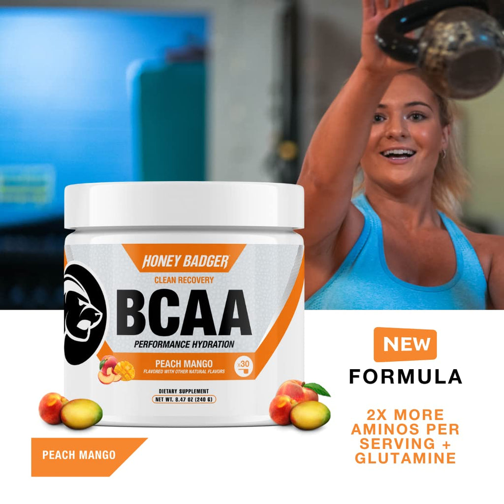 Peach mango BCAA for muscle recovery