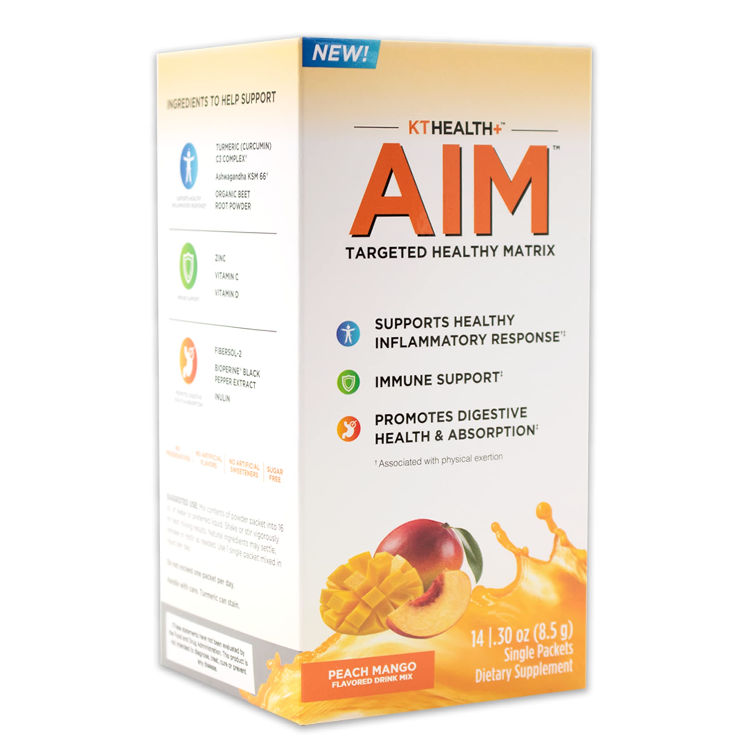 peach mango blended vitamin mix