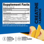 Peach mango creatine aminos supplement