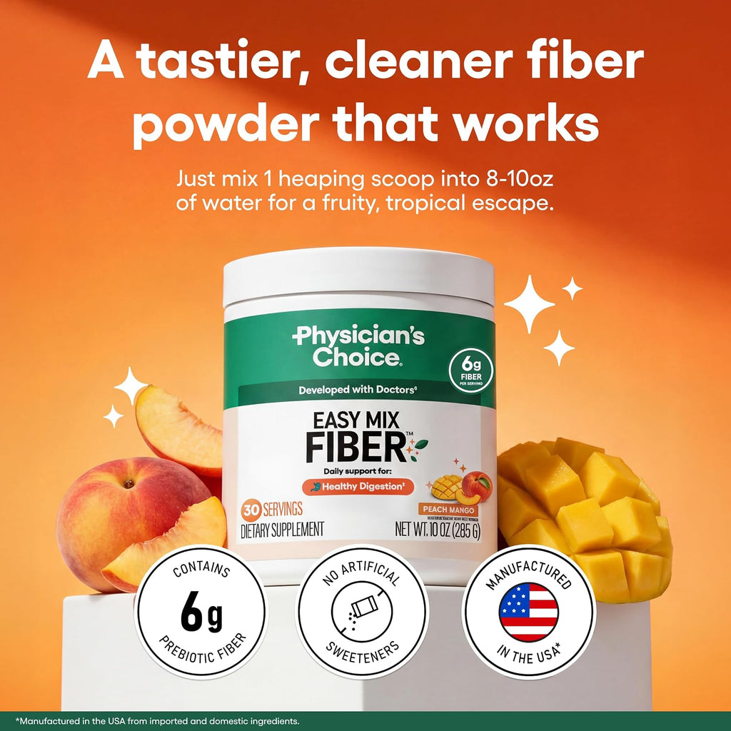 Peach Mango dietary fiber supplement