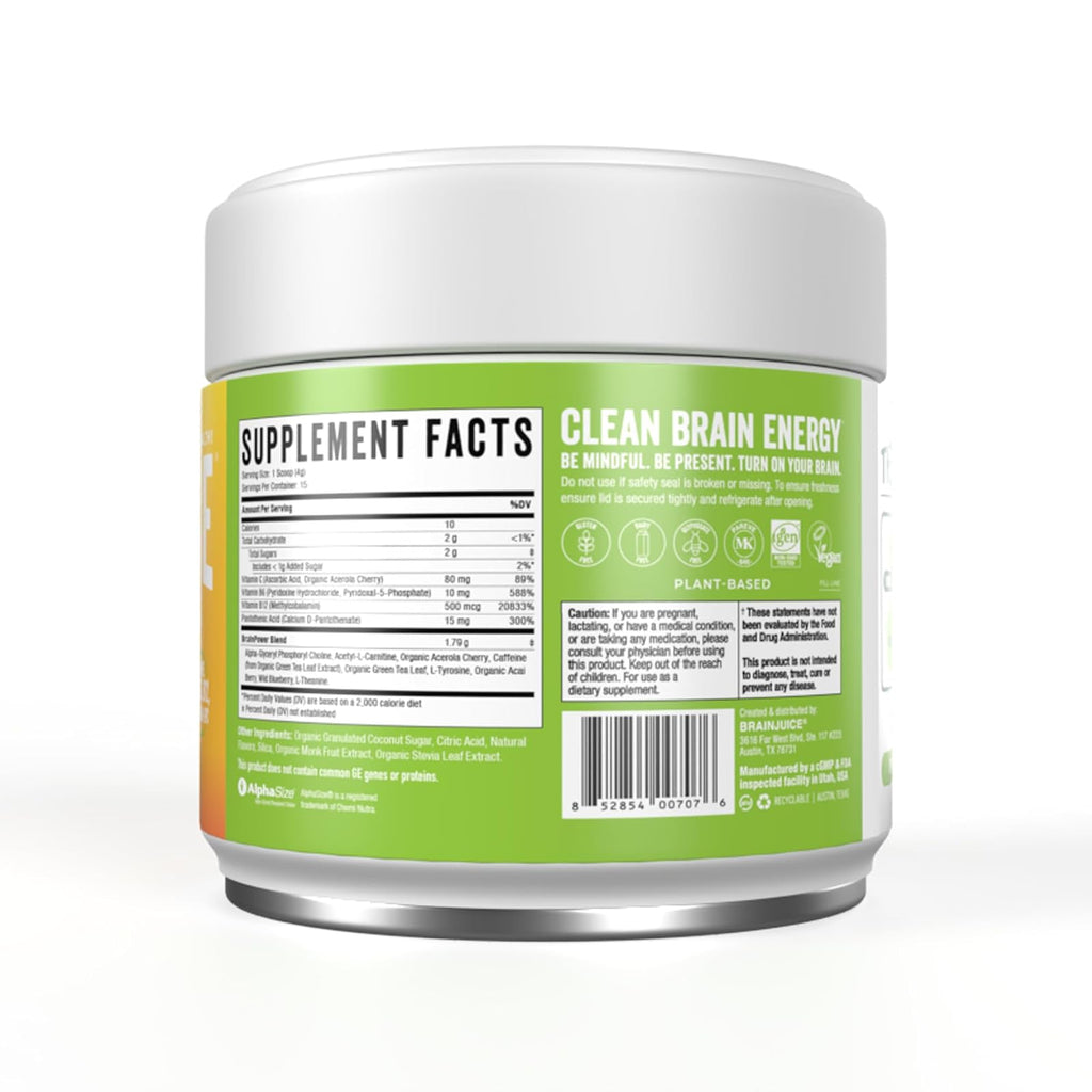 Peach mango energy drink for workouts