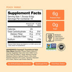 Peach mango fiber for delicious nutrition