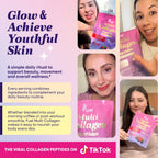 Peach mango flavour collagen supplement