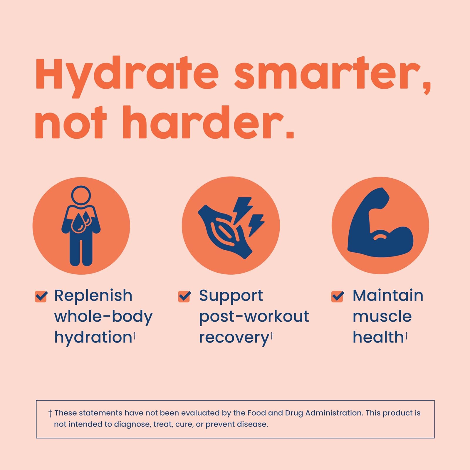 Peach Mango flavour electrolyte boost