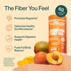 Peach mango flavour fiber supplement