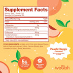 peach mango flavour l-glutamine supplement