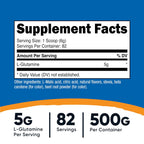 Peach mango l-glutamine supplement benefits