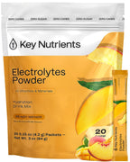 Peach mango multivitamin electrolyte packets