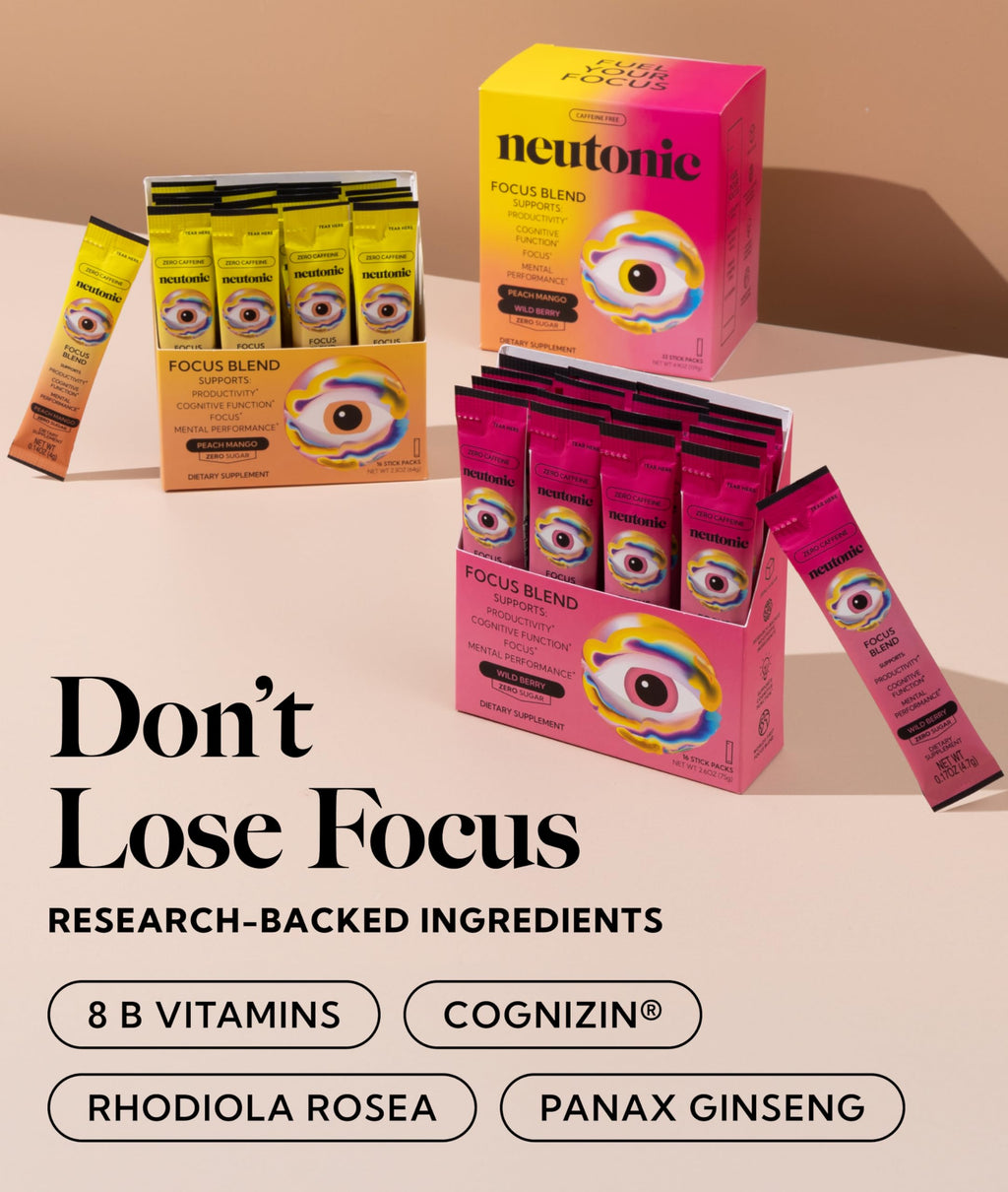 Peach mango nootropic focus blend