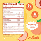 Peach mango pre-workout energy boost