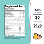 Peach mango pre-workout for endurance