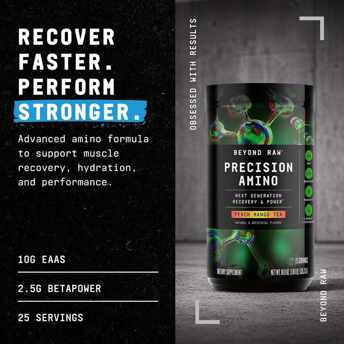 Peach mango tea BCAA supplement