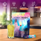 peach mango yerba mate drink
