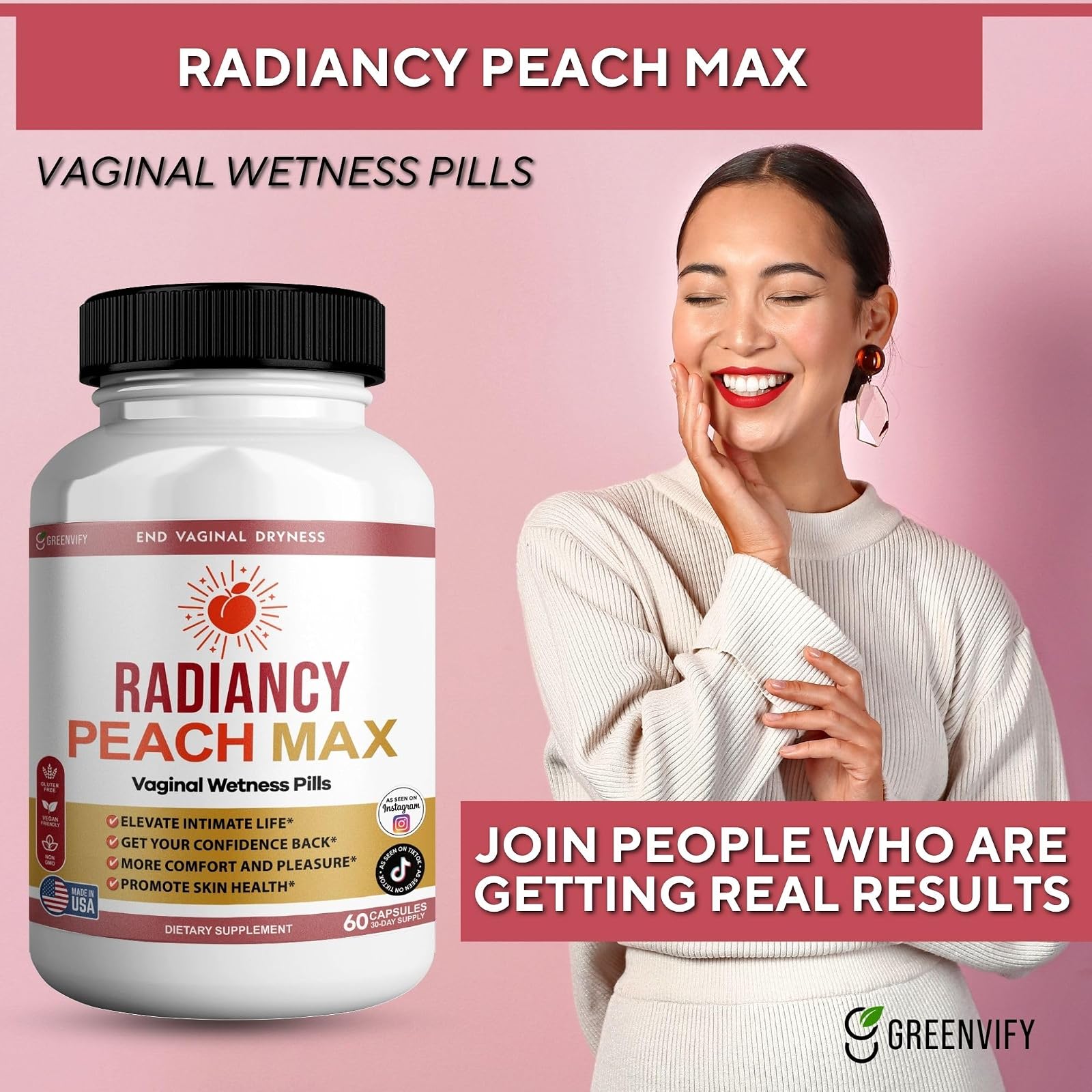 Peach Max daily multivitamin benefits