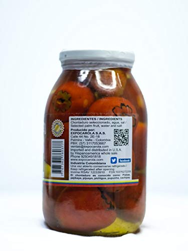 Peach palm fruit in brine omega 3